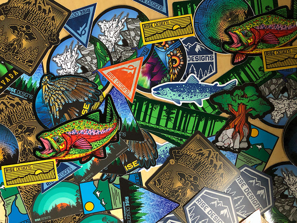 RISE Designs Sticker Pack